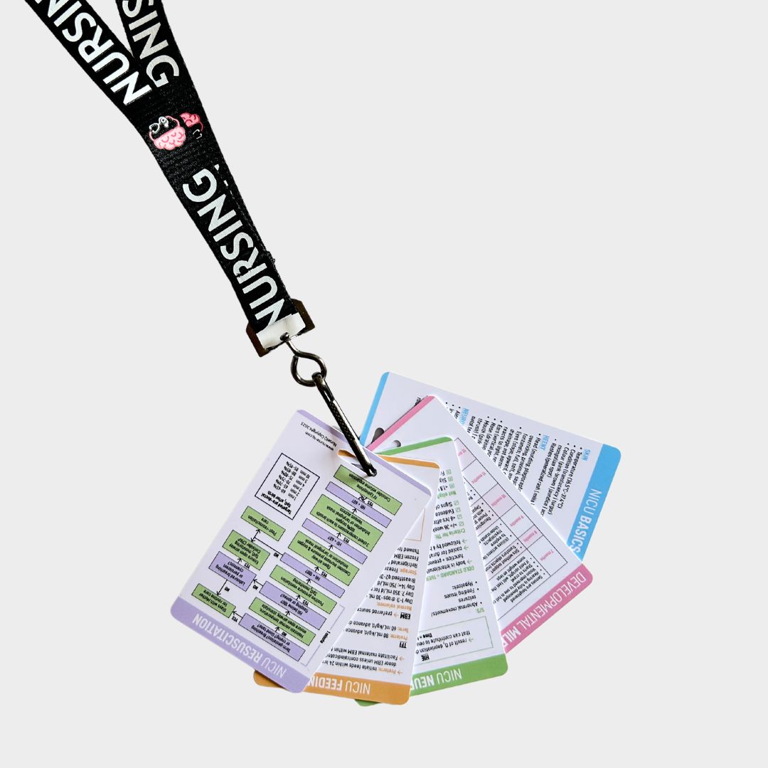 NICU Reference Card Bundle – NurseIQ
