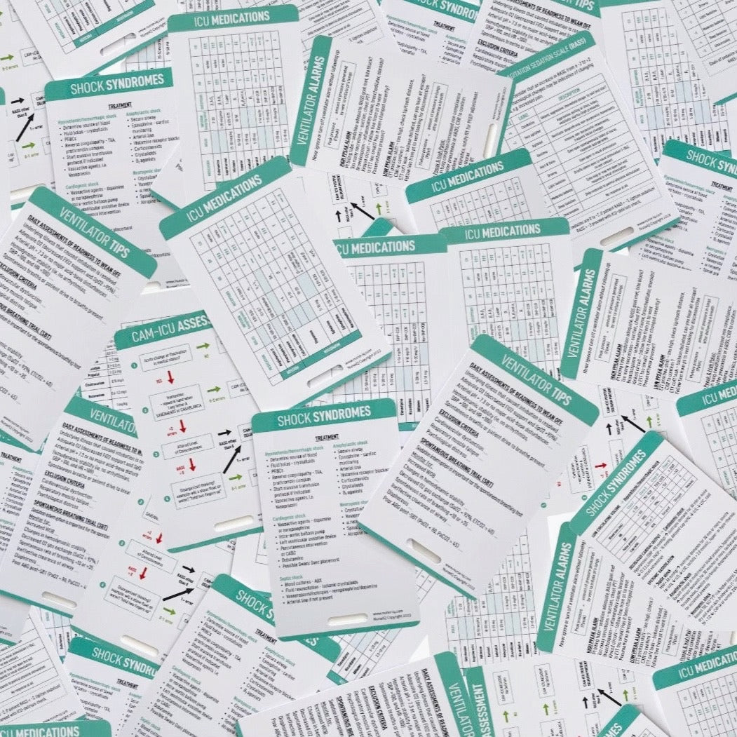 REFERENCE CARDS – NurseIQ